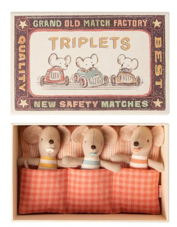 Maileg- Triplets in a Box